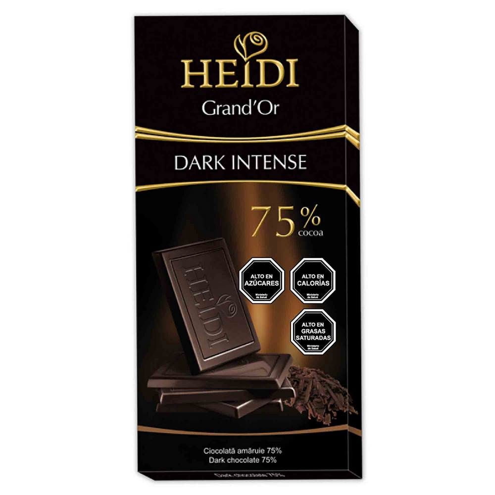 Chocolate Intense 75% Cacao, 80 g | Lider