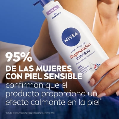 Crema Corporal Sin Perfume Piel Seca Y Sensible 400 Ml Nivea