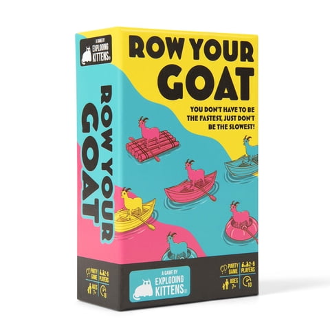 Juego De Cartas Exploding Kittens Row Your Goat Para 2 A 6