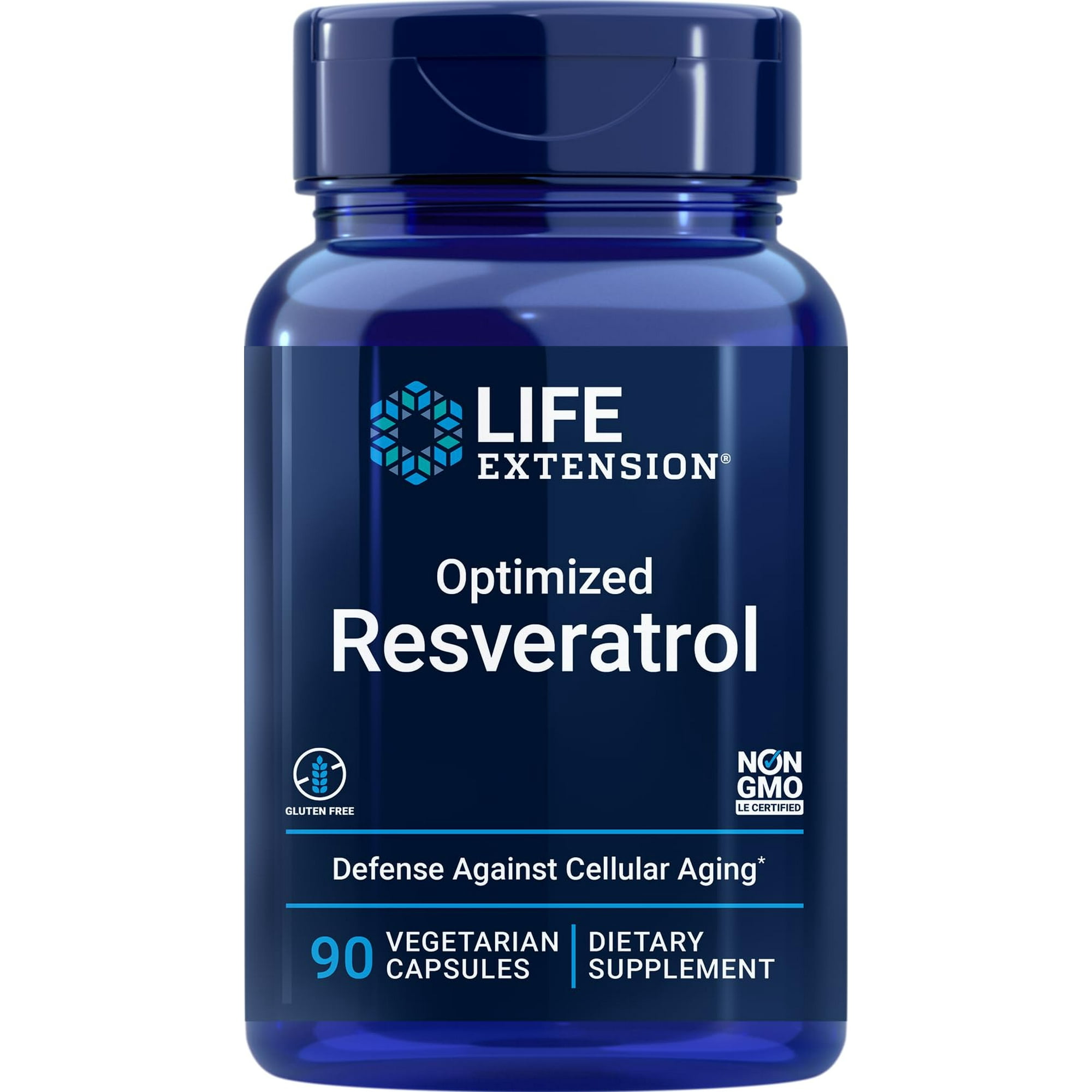 Resveratrol optimizado Supplement Life Extension 90 cápsulas | Lider