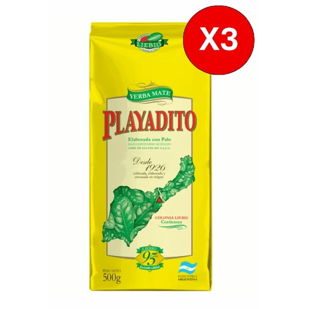 Pack 3 Playadito Tradicional 500g C u | Lider