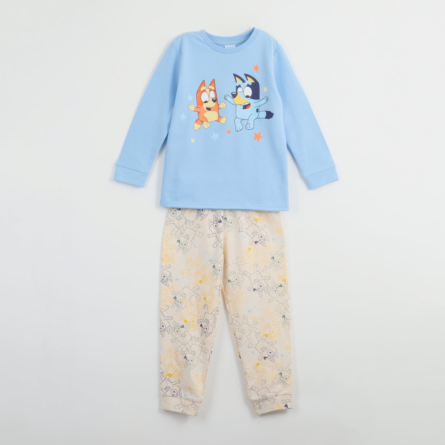 Pijama Niño Estrellas Celeste Bluey | Lider