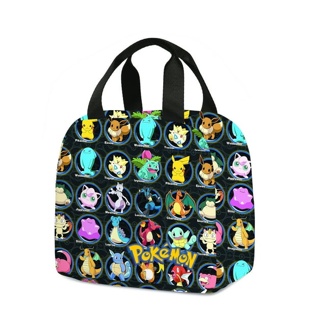 HOT Pokemon Kawaii Pikachu Student Anime Portable Lunch Box Cute ...