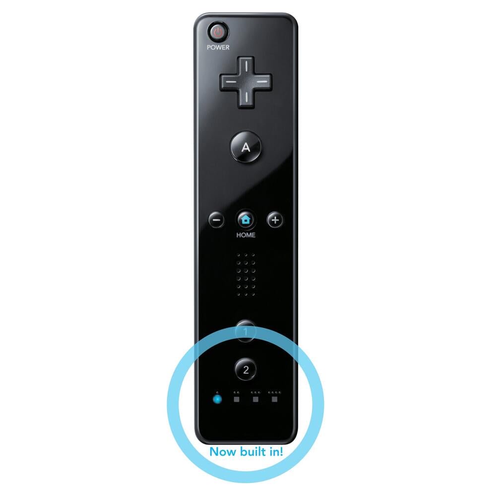 Mando a Distancia Wii Motion Plus Negro de Terceros | Lider