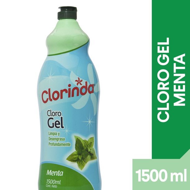 Cloro Gel Menta Botella, 1500 ml | Lider