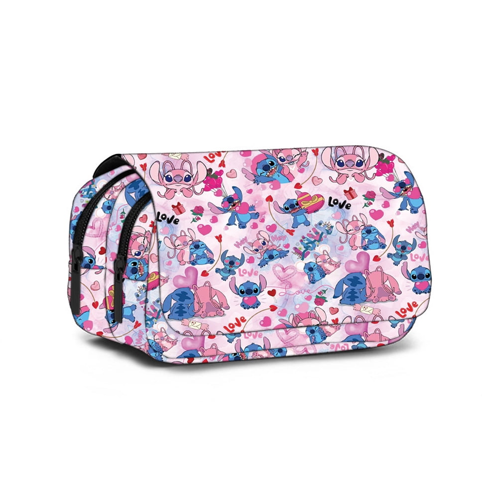 Stitch Fully Printed Flap Pen Bag Stationery Box Pencil Case Primary ...