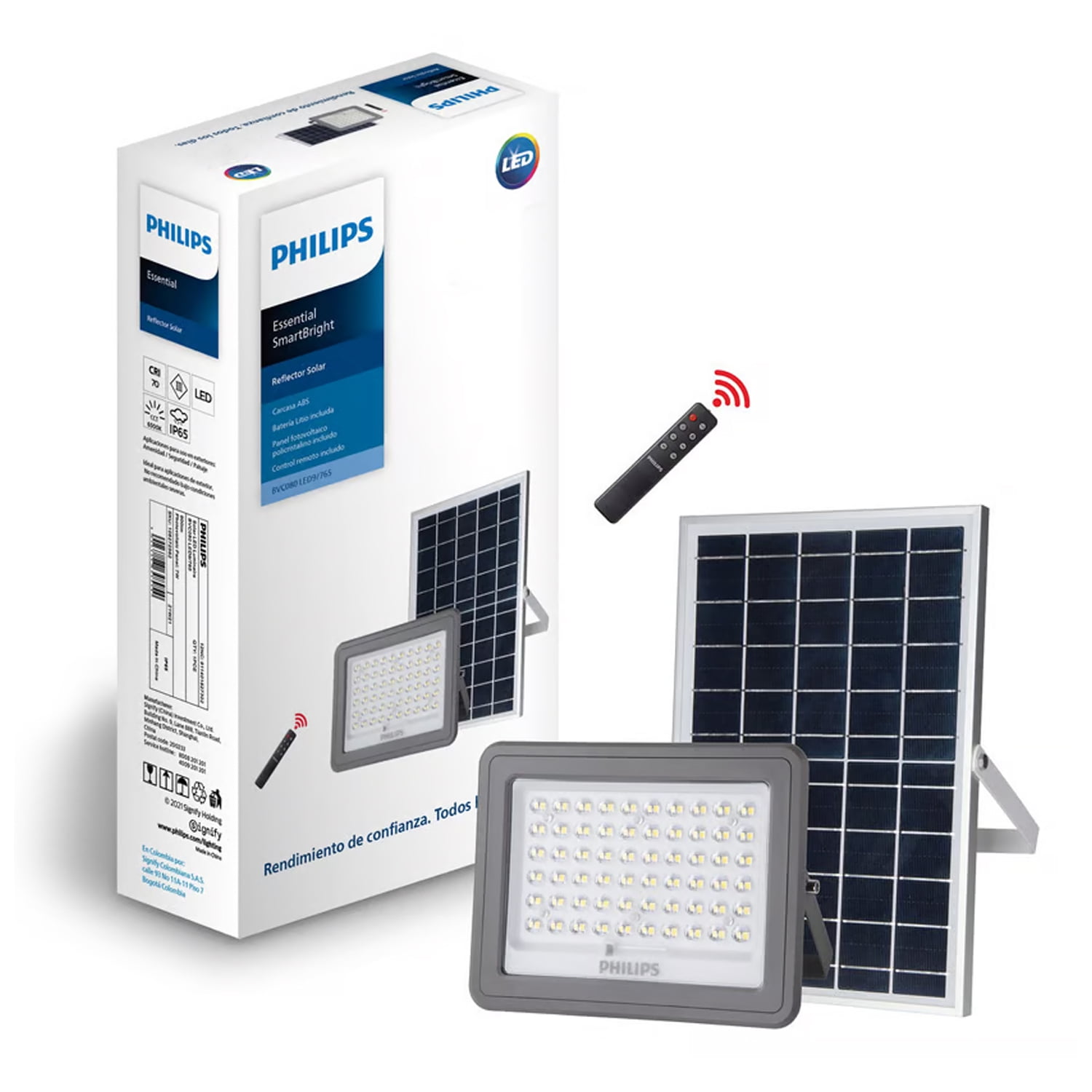 Proyector LED Solar 10w "Essential SmartBright" Phillips | Lider