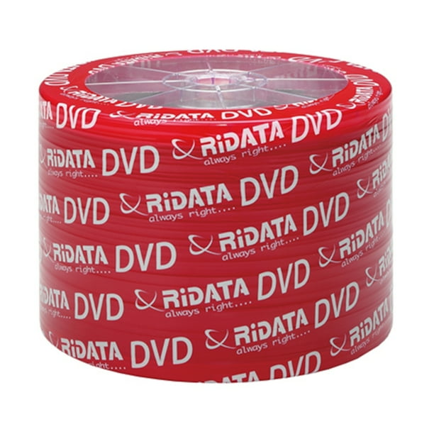 DVD-R Grabable Ridata 16x 4.7Gb 50 unidades | Lider