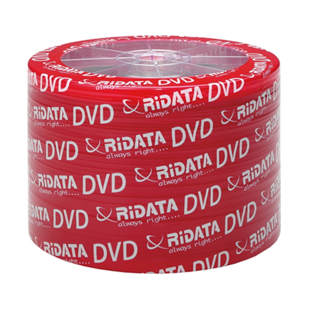 DVD-R Grabable Ridata 16x 4.7Gb 50 unidades | Lider