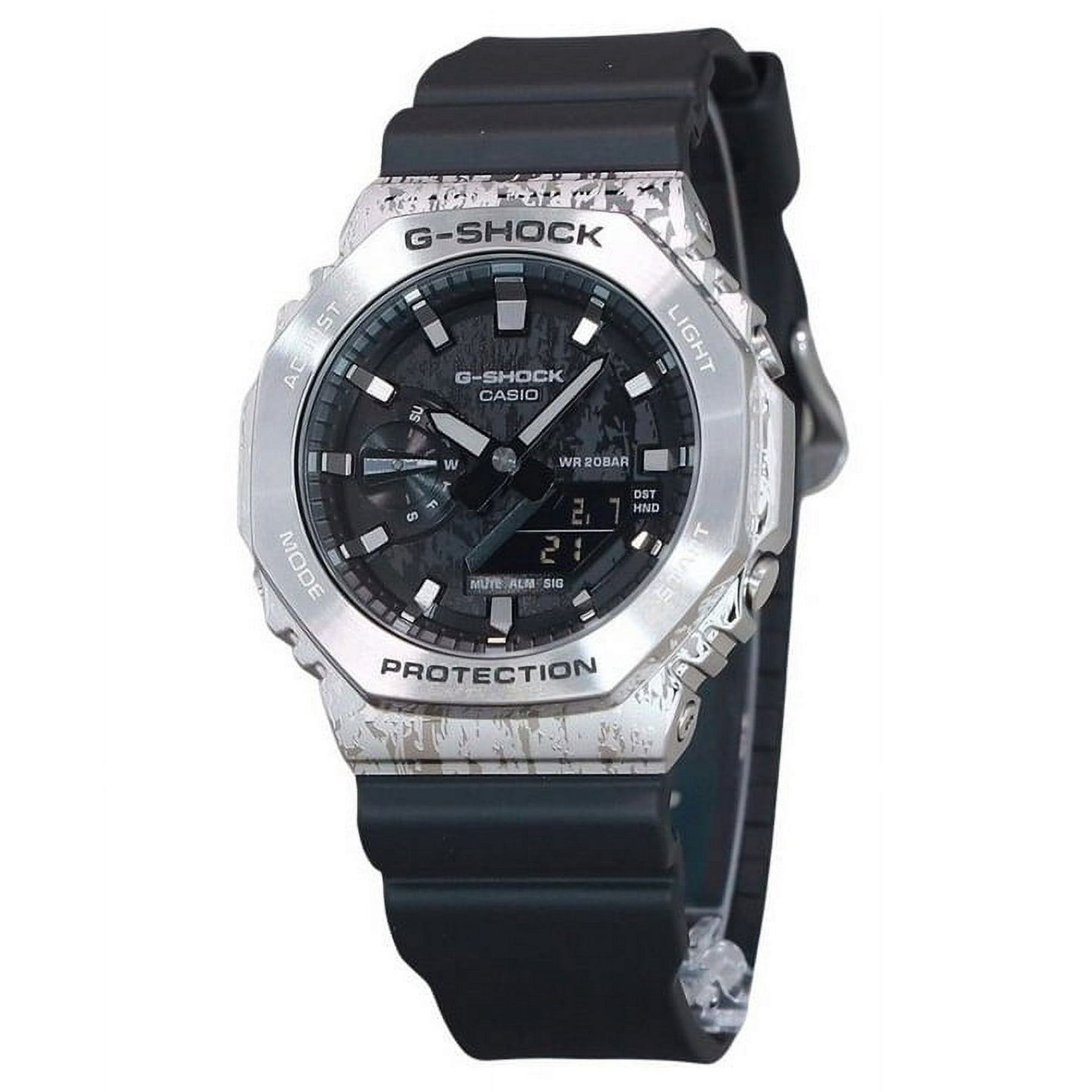 Reloj Casio G-Shock Grunge Camouflage Series Análogo Digital Esfera Gris Cuarzo GM-2100GC-1A ...