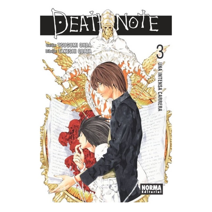 Manga Death Note Tomo 3 - Norma España | Lider