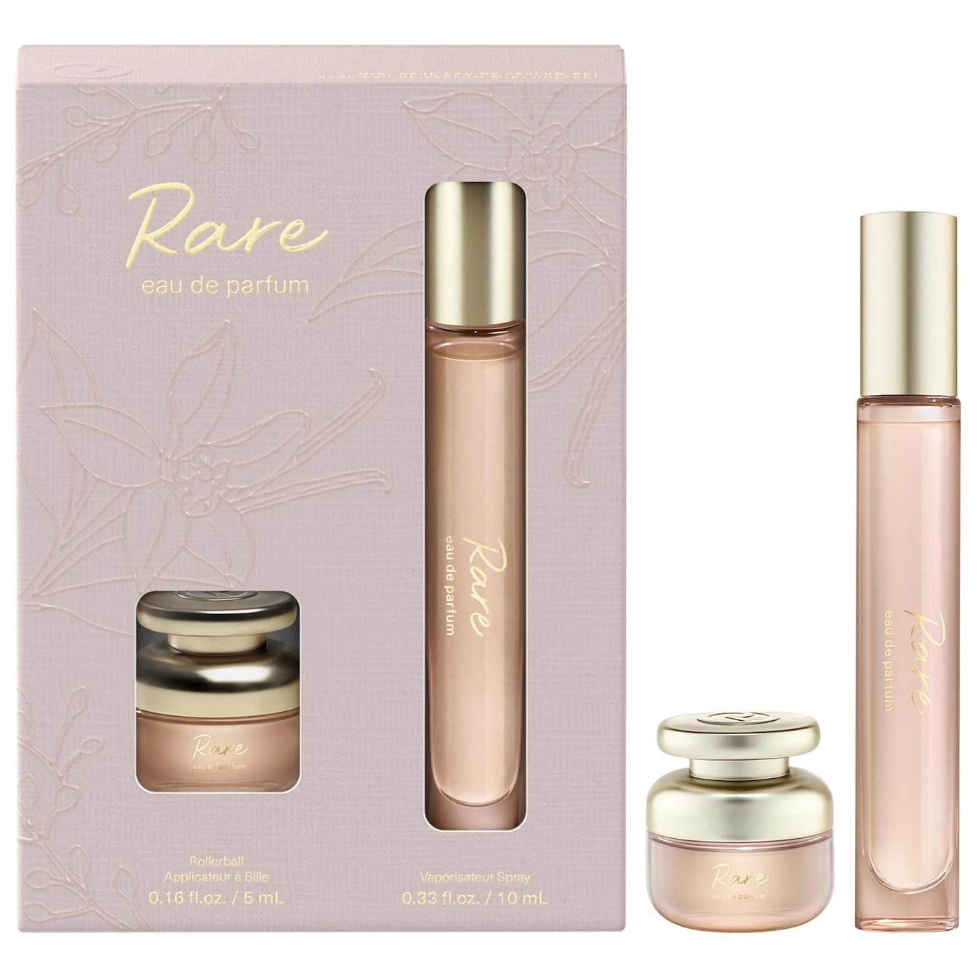 Set de perfume Mini Rare Eau de Parfum, vainilla y caramelo, 10 ml, 5 ...