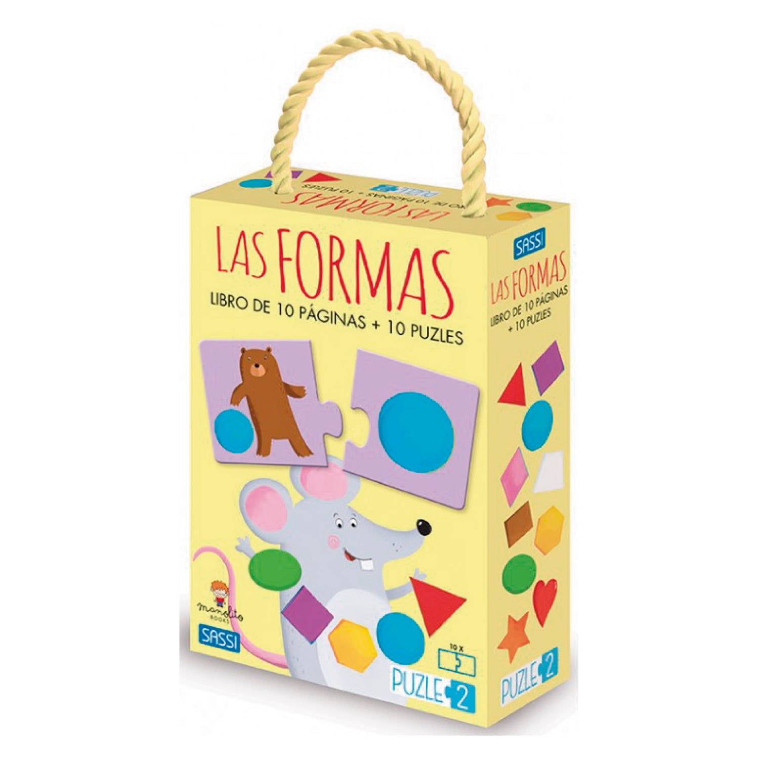 Libro y Puzzle Las Formas | Lider