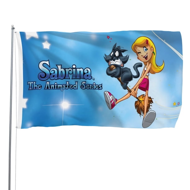 Sabrina, la Serie Animada Bandera impresa con temática, regalo perfecto ...