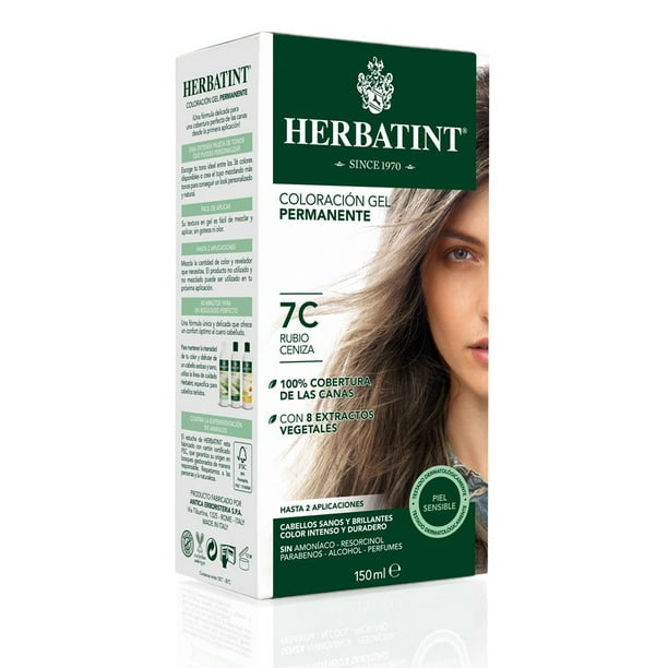 Coloración Permanente Natural 7C - Rubio Ceniza | Lider