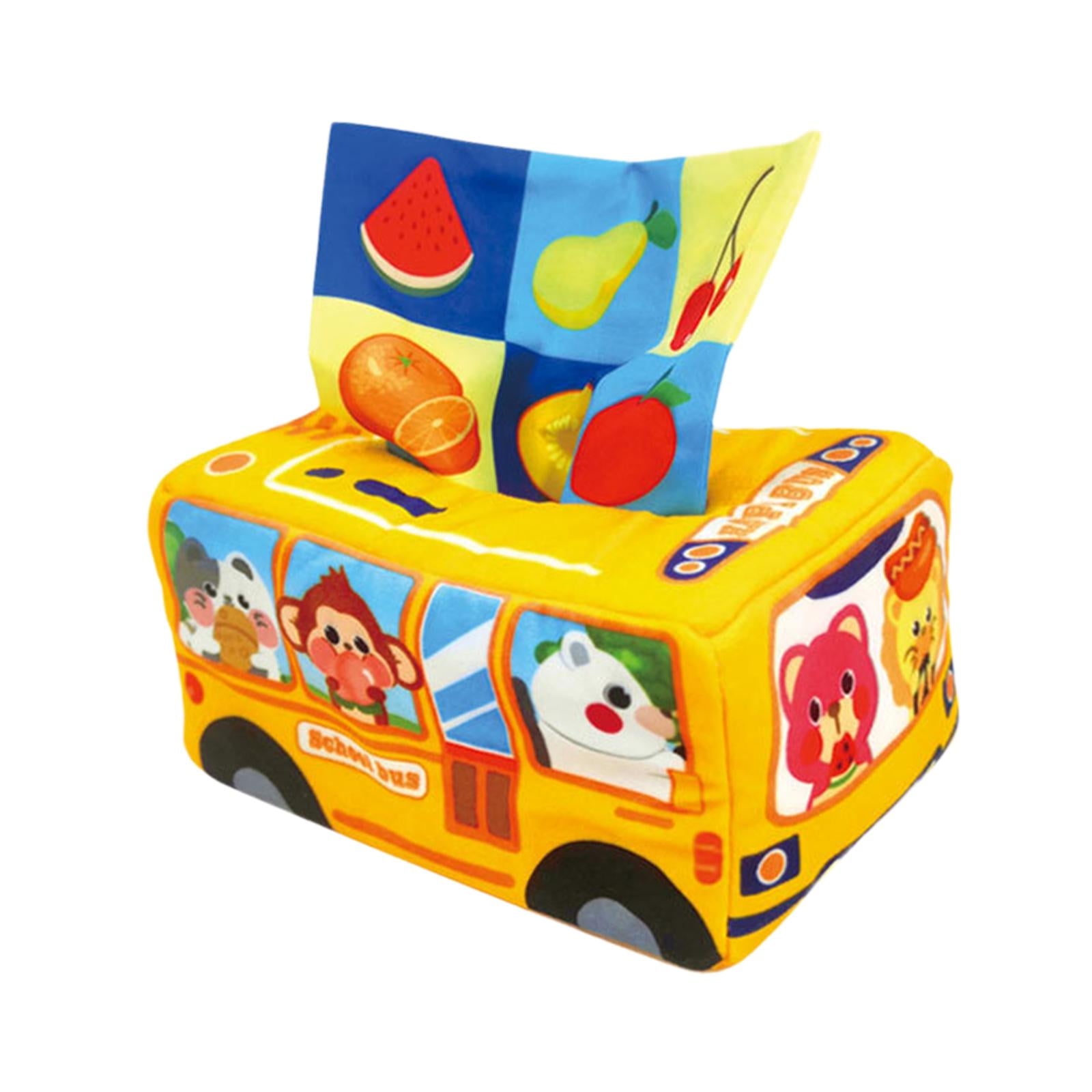 Baby Tissue Box Toy Manipulative Pull Tissues Actividades Para Bebés Kids Style B | Lider