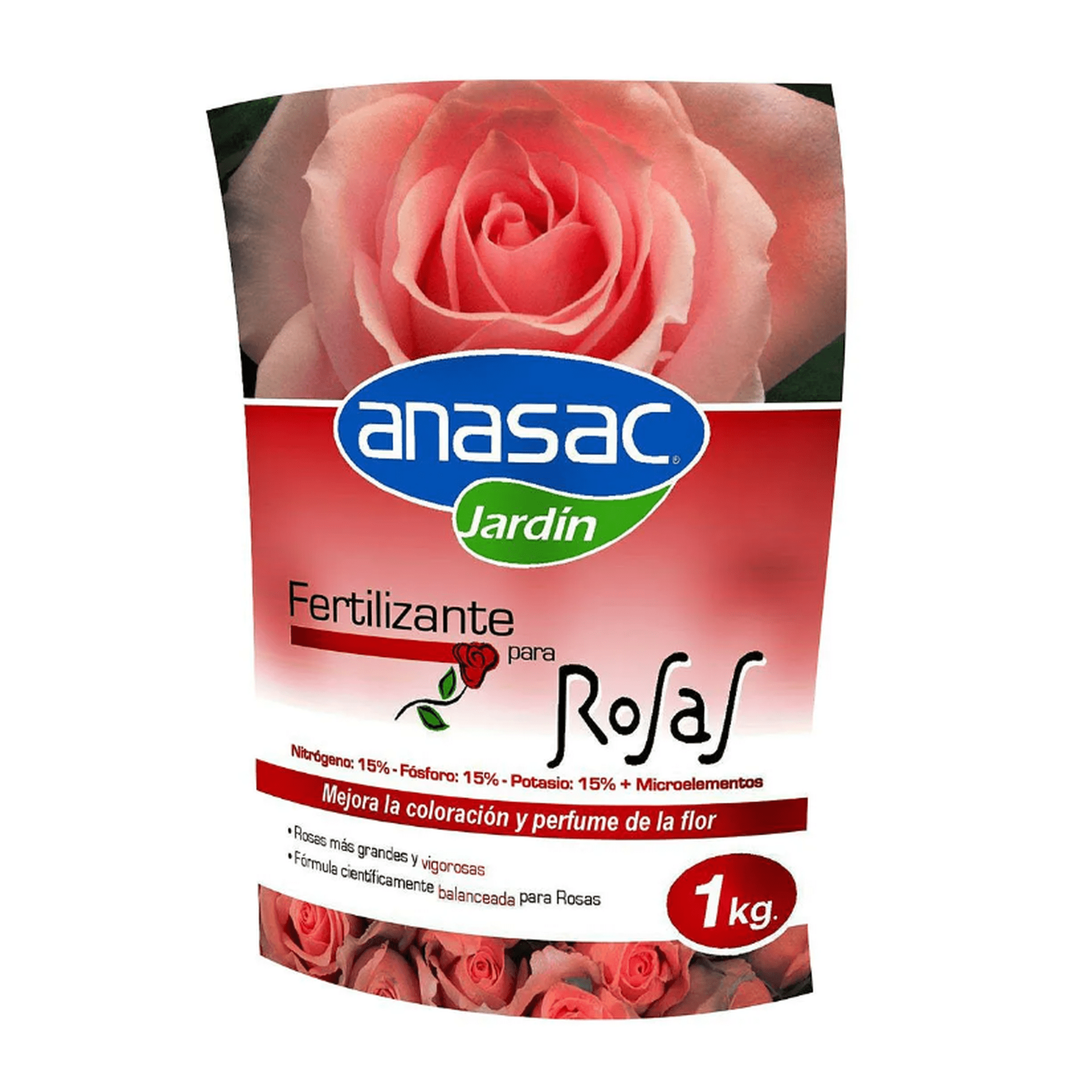 Fertilizante Ferti Rosas 1kg 15-15-15 Anasac | Lider