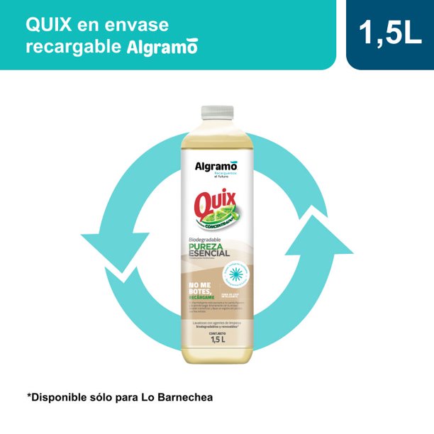 Lavalozas En Envase Recargable Algramo, 1,5 L | Lider