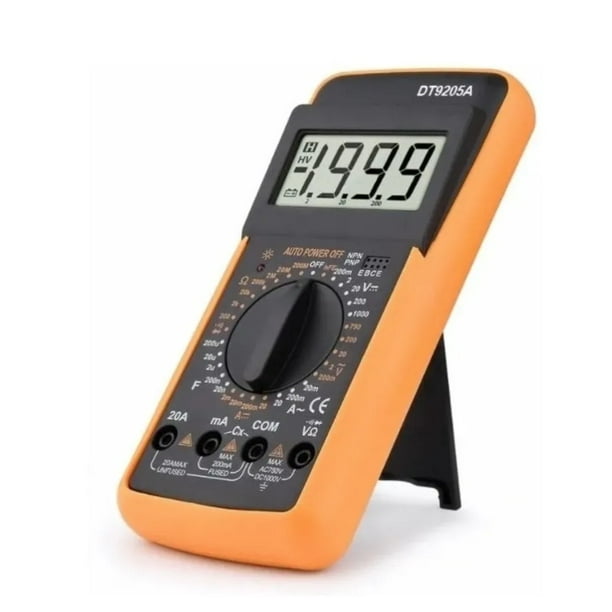 Multimetro Tester Multitester Digital Dt9205a Tester Digital | Lider