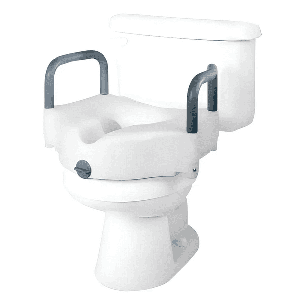 Alza Baño Wc Con Apoya Brazos Color Blanco 1 Unidad | Lider