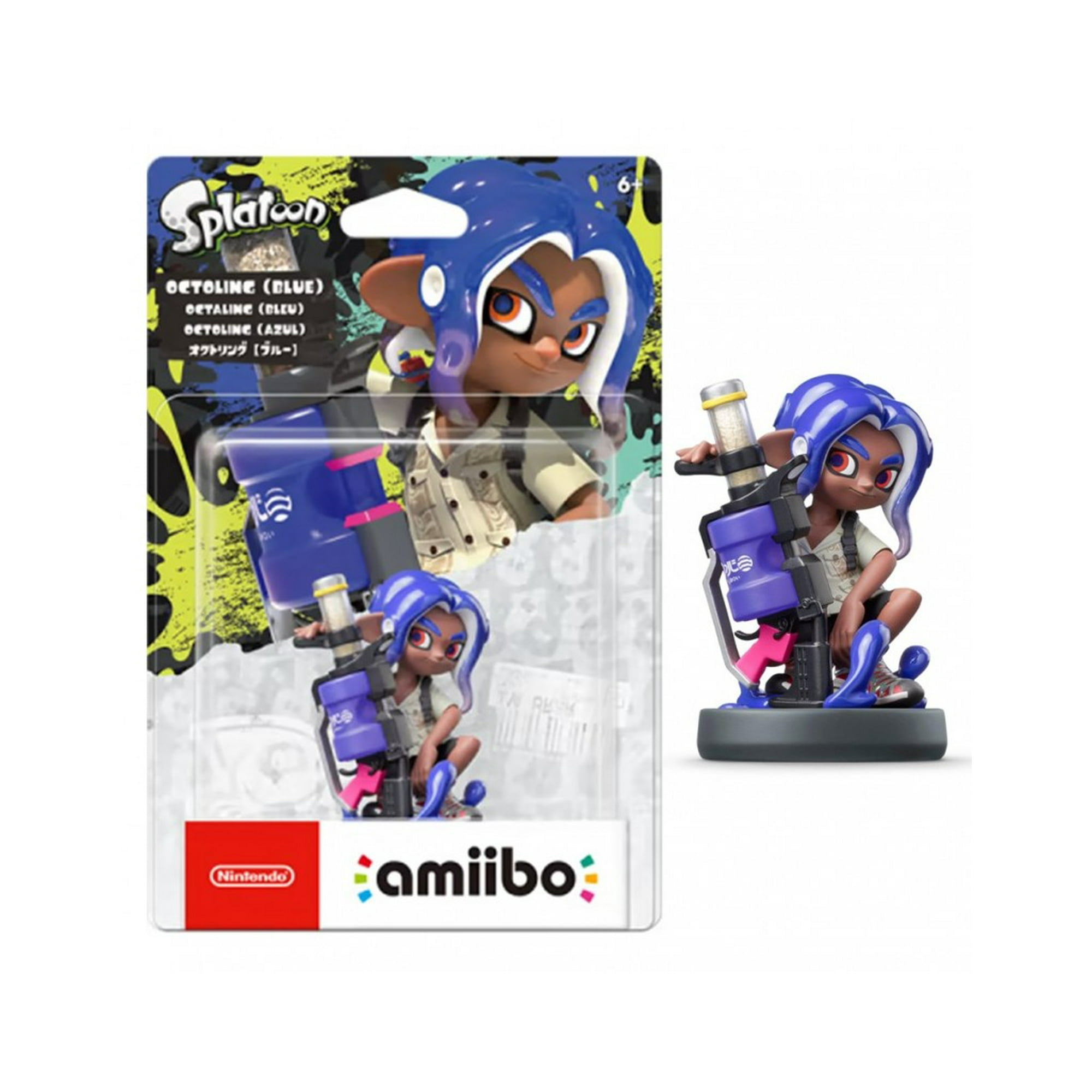 Amiibo Splatoon Octoling Blue Nintendo Switch // MATHOGAMES | Lider
