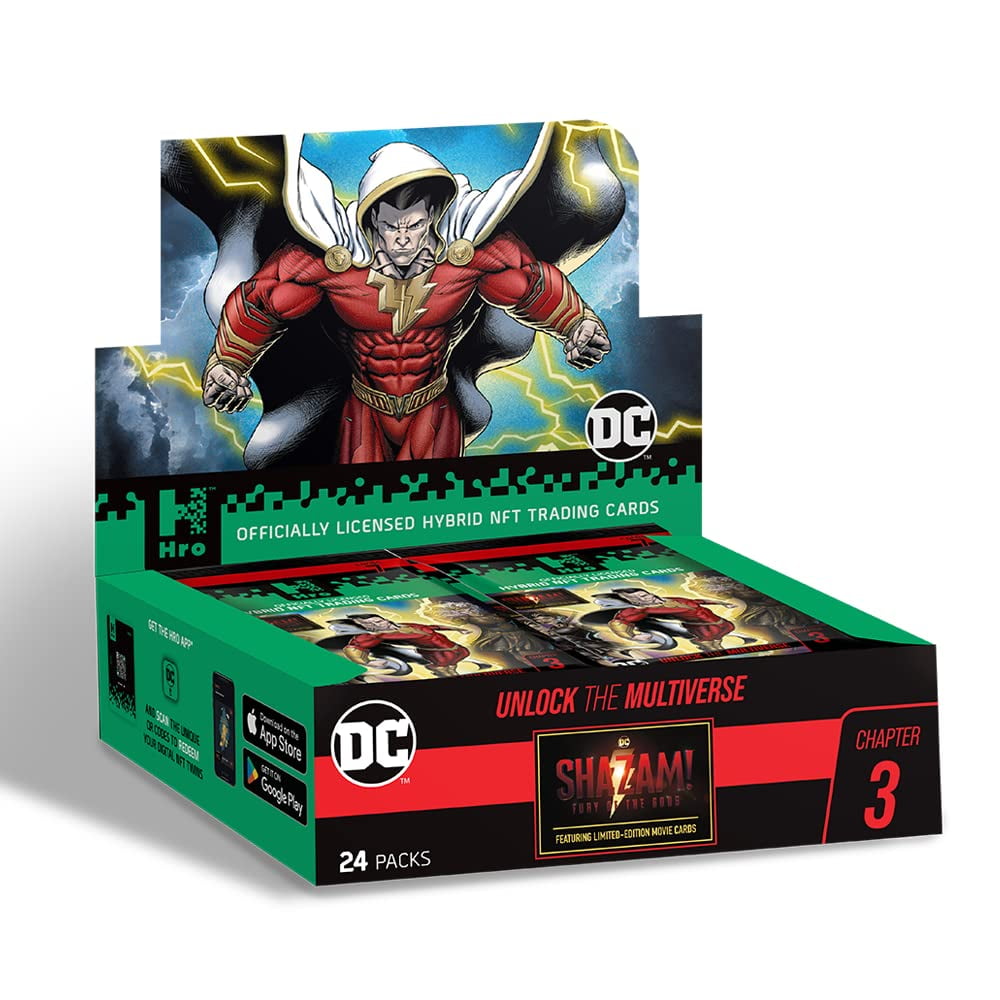 Trading Cards HRO DC Hro Chapter 3 Mega Booster Box, paquete de 24 | Lider