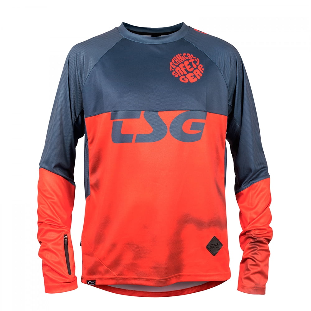 Jersey TSG Manga Larga SP6 Rojo Azul | Lider