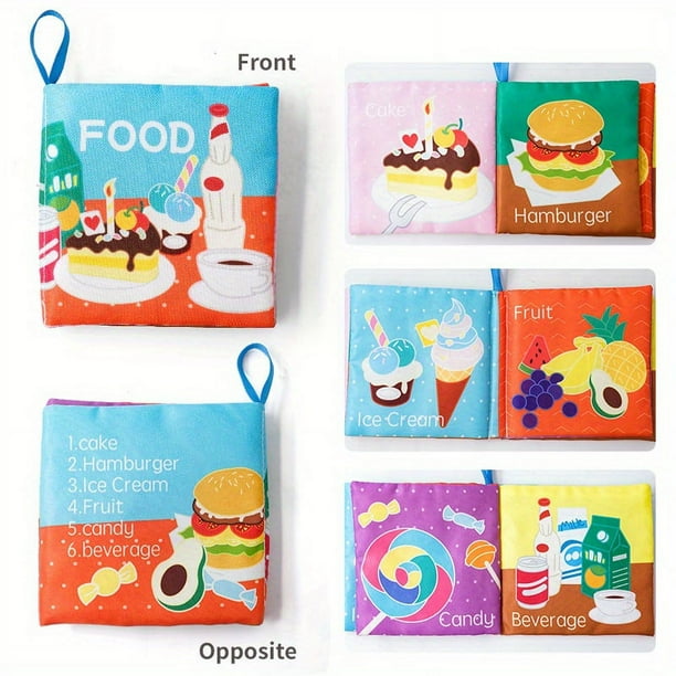 The First Soft Cloth Book For Baby That Makes Rustling Sound When ...