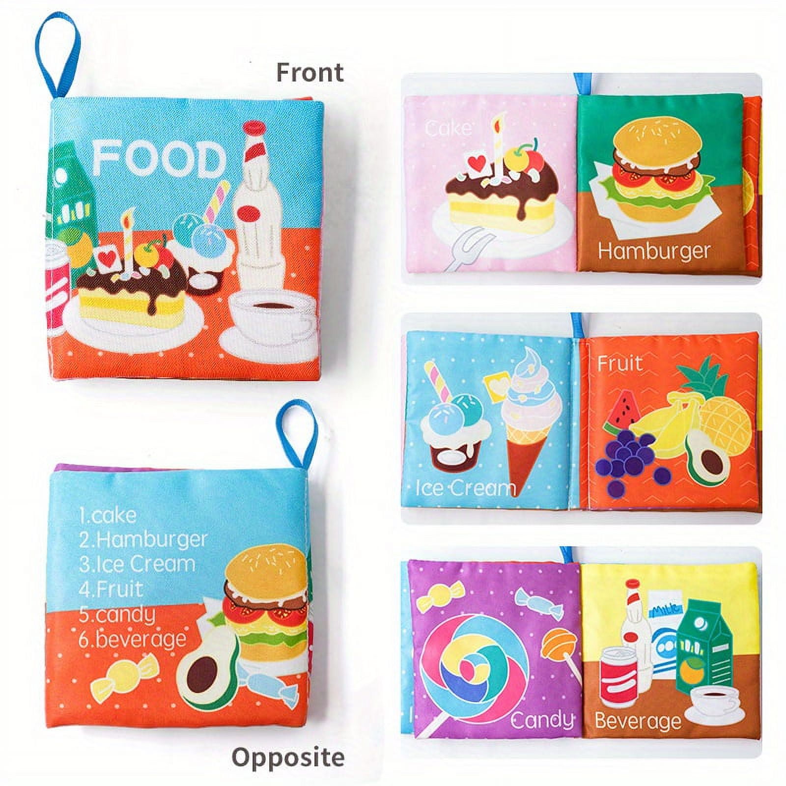 The First Soft Cloth Book For Baby That Makes Rustling Sound When ...