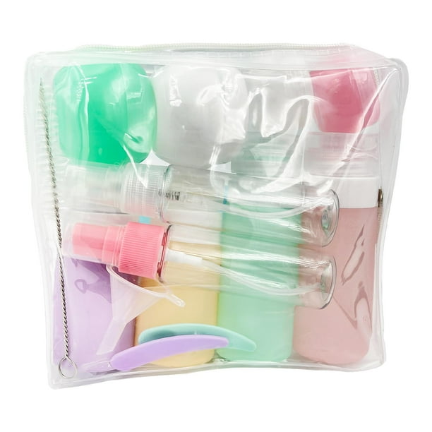 Botellas De Viaje Recargables Contenedor De Artículos De Tocador Para ...