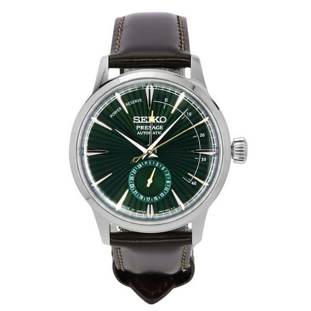 Reloj Seiko Presage Cocktail Time, Automático SSA459J1, Esfera Verde Medianoche, para Hombre | Lider