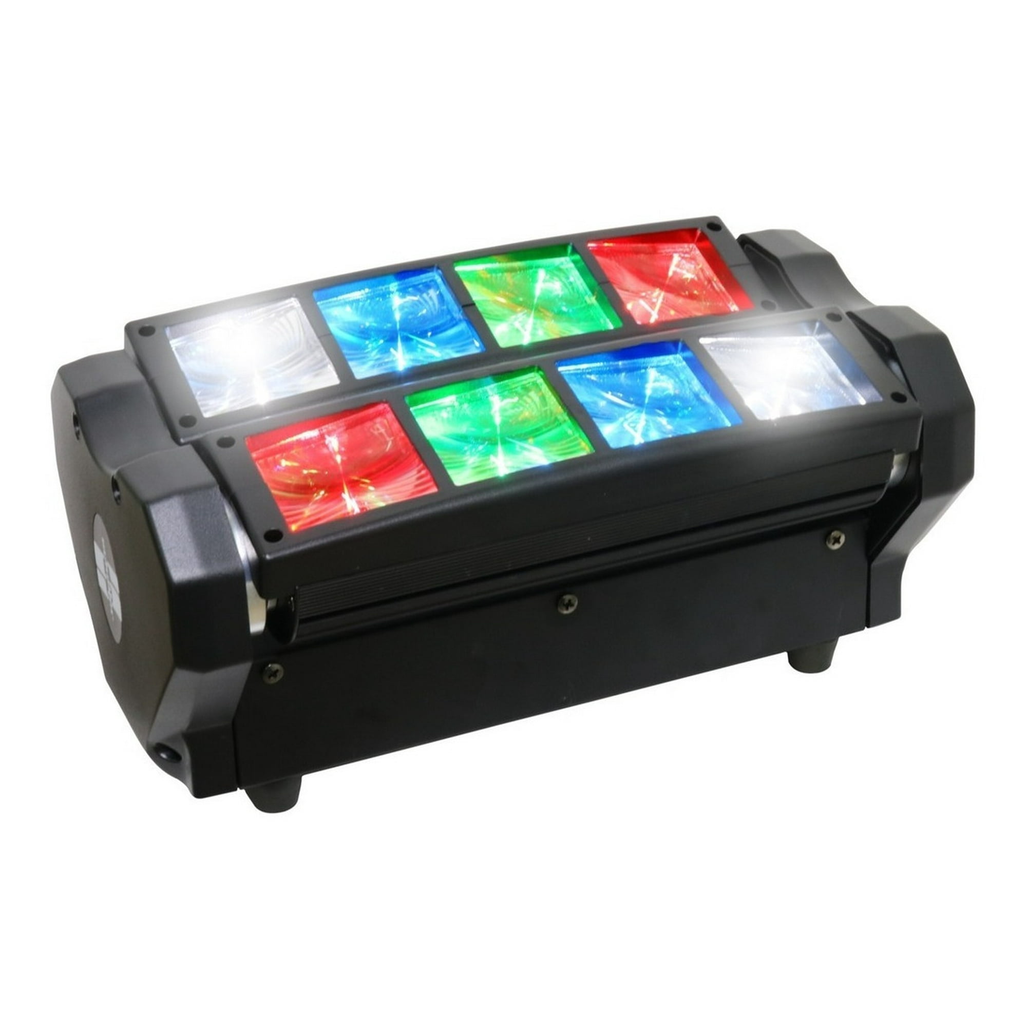 Pack X2 Cabeza Movil Led Spider Beam Rgbw Dmx 8x3w Luz Disco | Lider