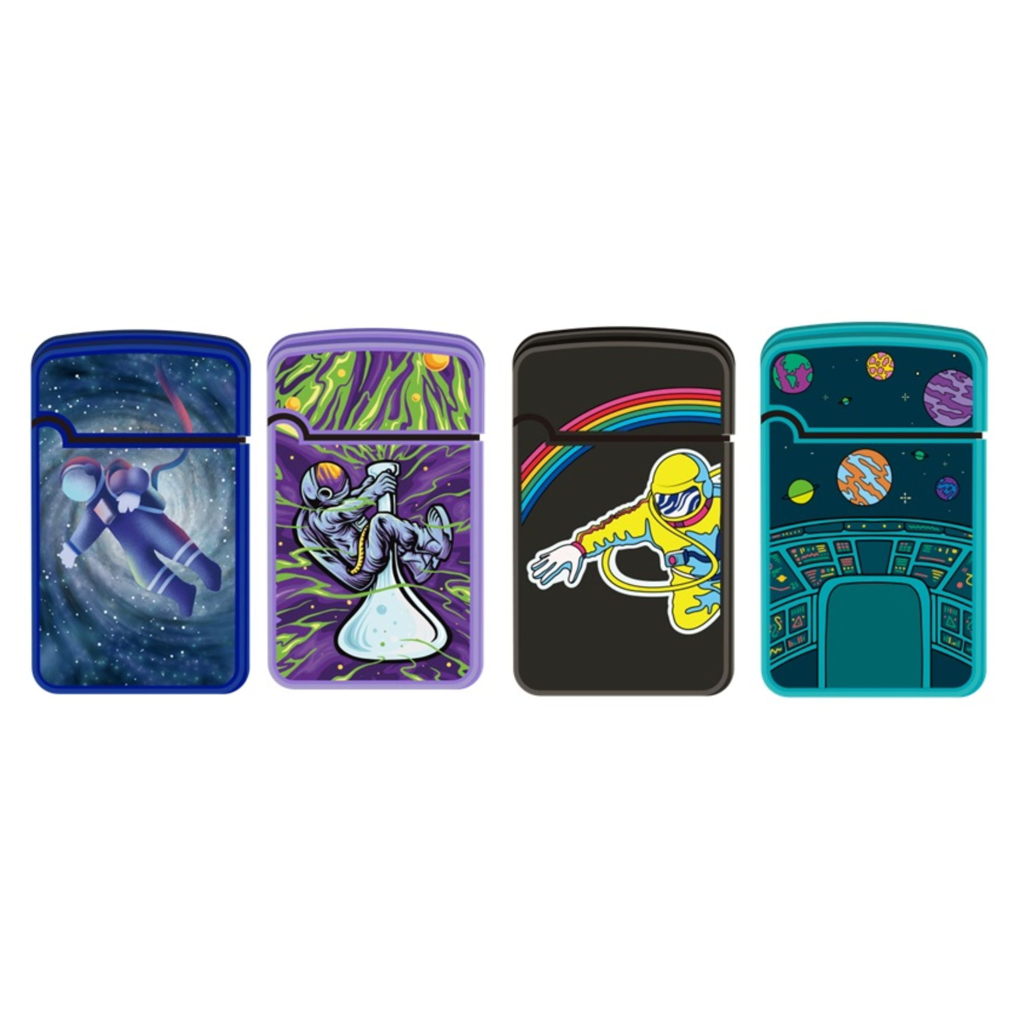 Encendedor Recargable Royal Jet Flame Space 2 Diseños 1un. - Zengaz | Lider