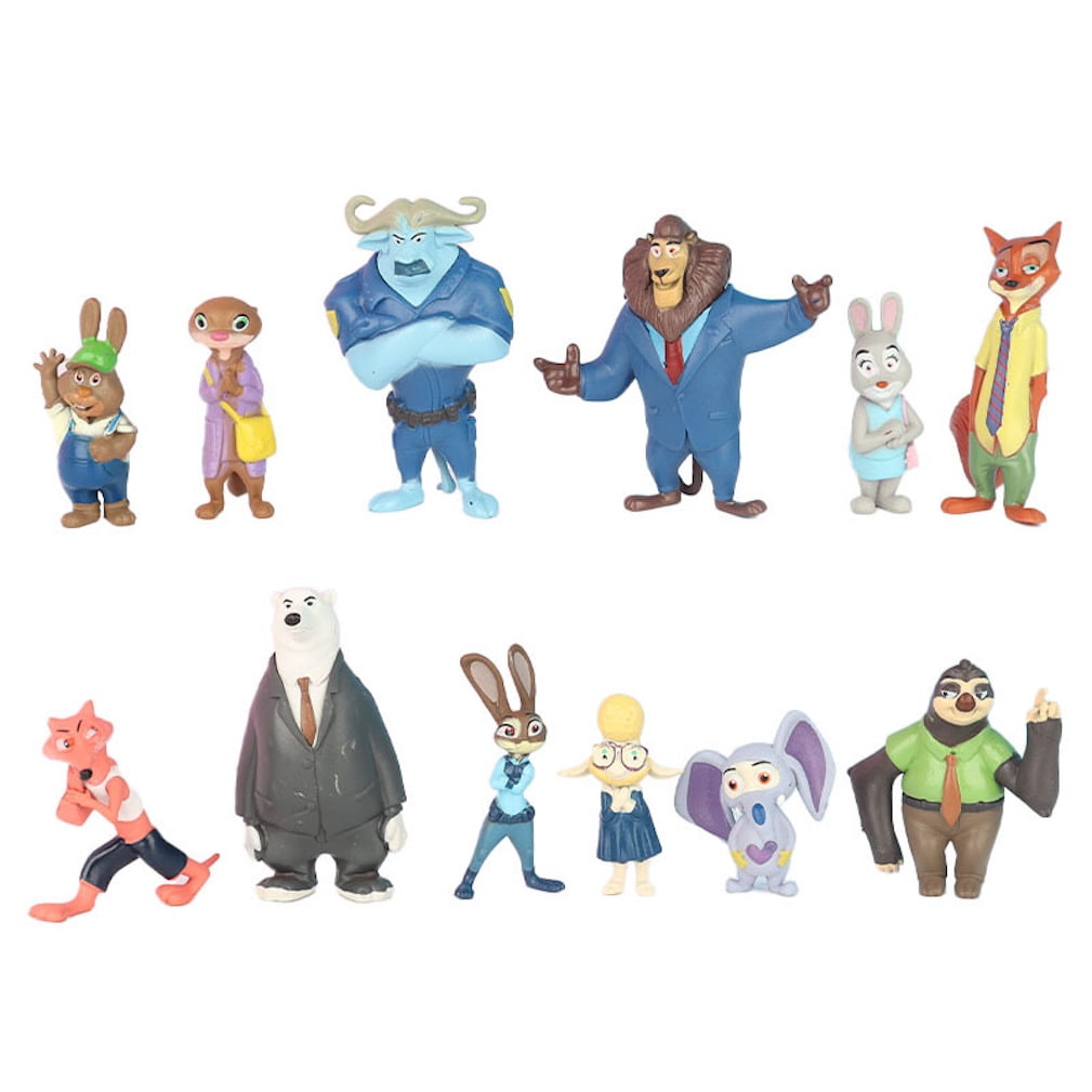 Colección de Juguetes Genérico Zootopias Animal Metropolis x12 | Lider