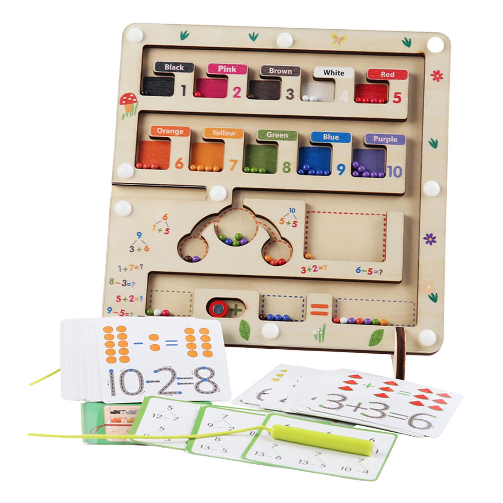 Tablero De Juego De Rompecabezas De Imán De Madera De Laberinto De ...