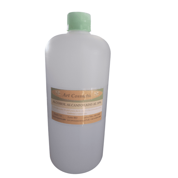 Alcohol Alcanforado Al 10% De 1 Lt | Lider