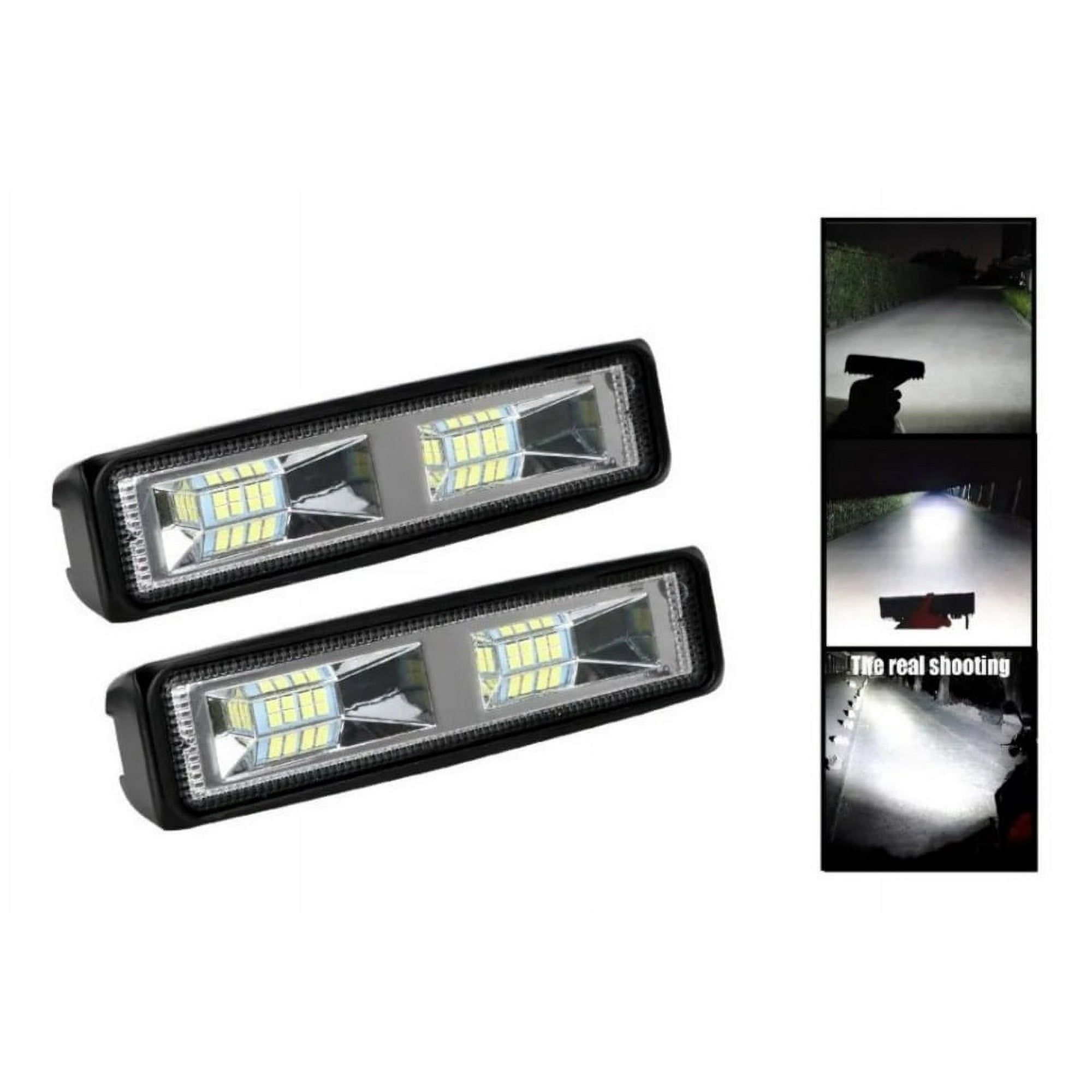 Barra Focos Neblineros Led Blanco 24w Expansion Auto Moto | Lider
