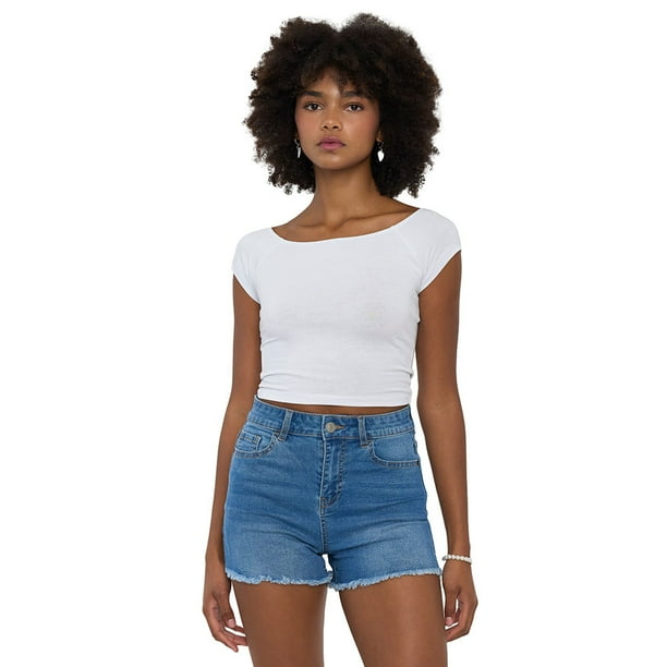 Peto Mujer Off Shoulder Blanco Corona | Lider