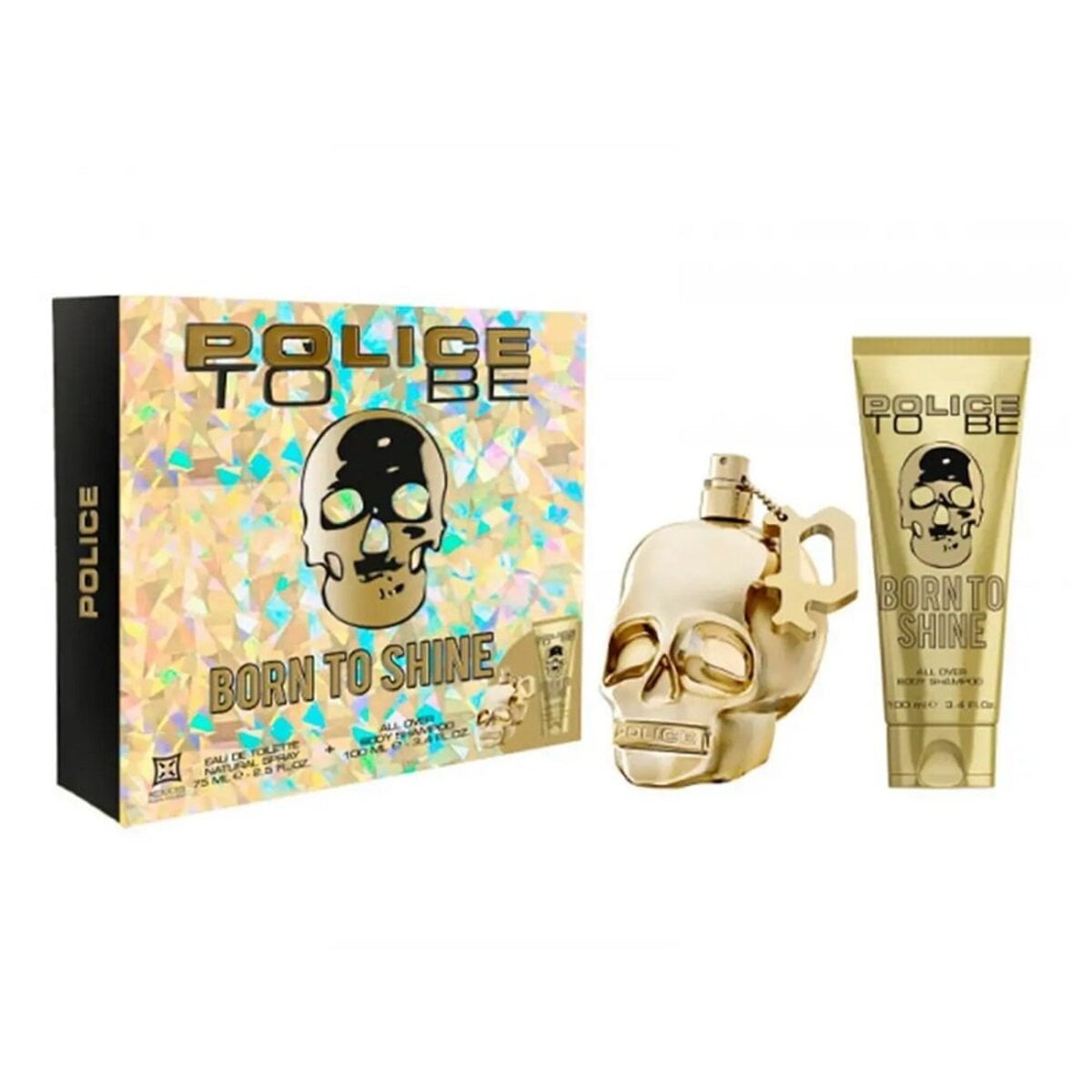 To Be Born To Shine Man Edt 75ml+sh 100ml | Lider