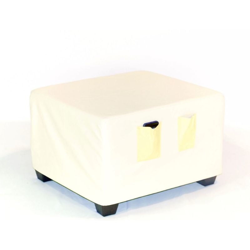 Pouf Cama Sorrento Pu Beige | Lider
