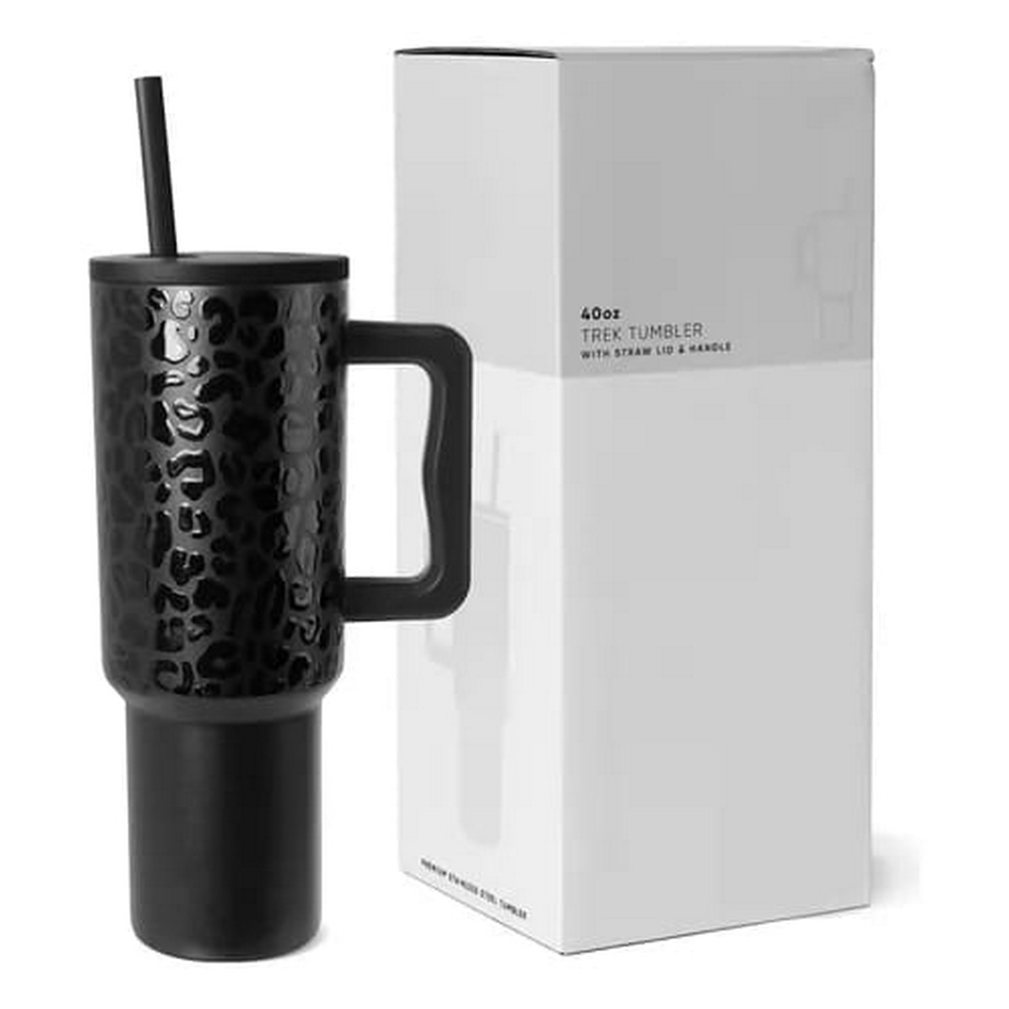 Vaso Termico Mug Asa Doble Pared 1,2l Inoxidable Frio Calor NEGRO ...