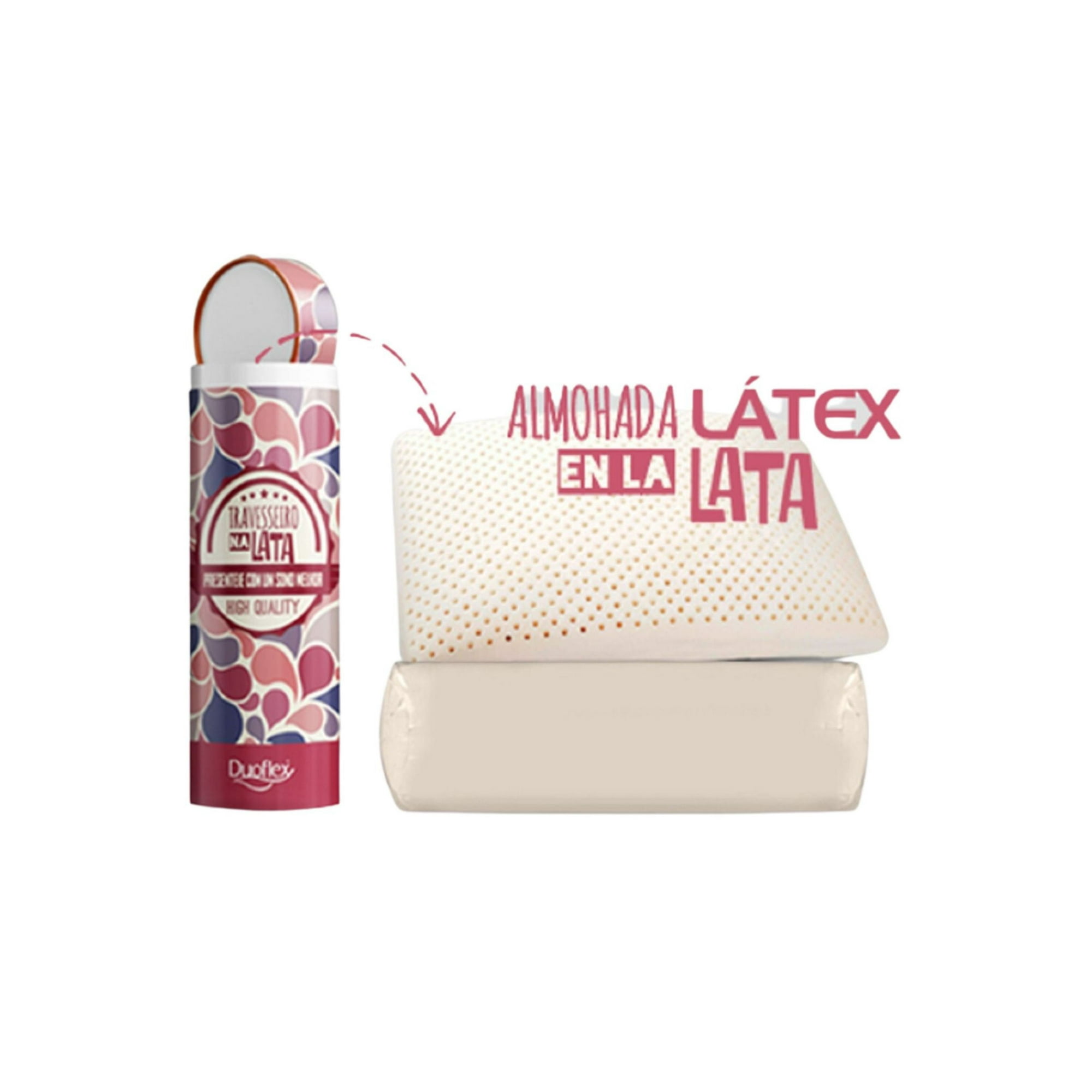 Almohada De Látex En Tarro | Lider
