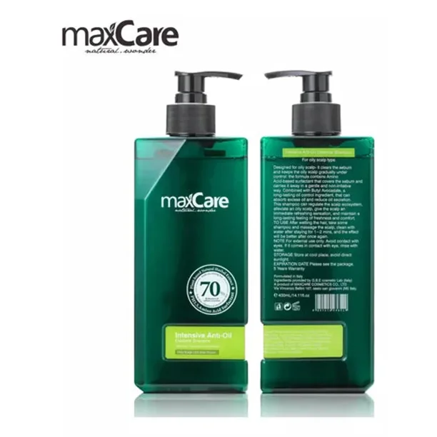 Shampoo Anti Oil Cabello Graso 400ml MaxCare | Lider
