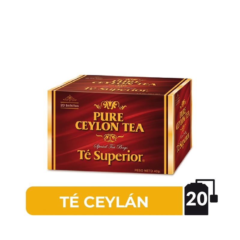 Té Ceylan Caja, 20 un | Lider