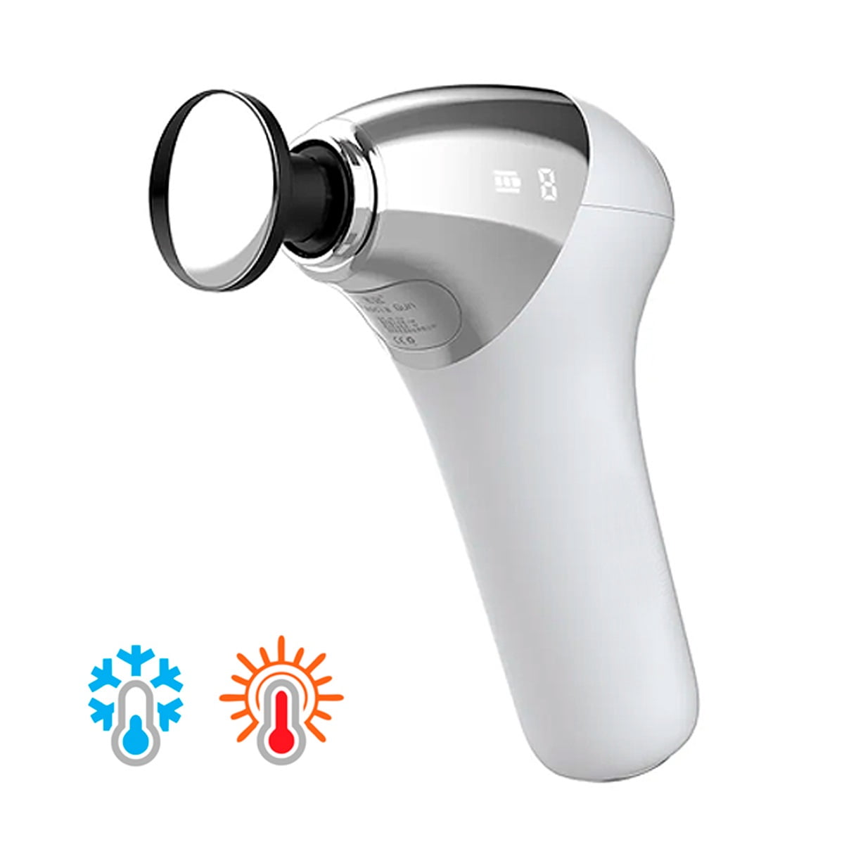 Pistola Masajeadora Astec - 4 Cabezas Con Calor AS335 | Lider