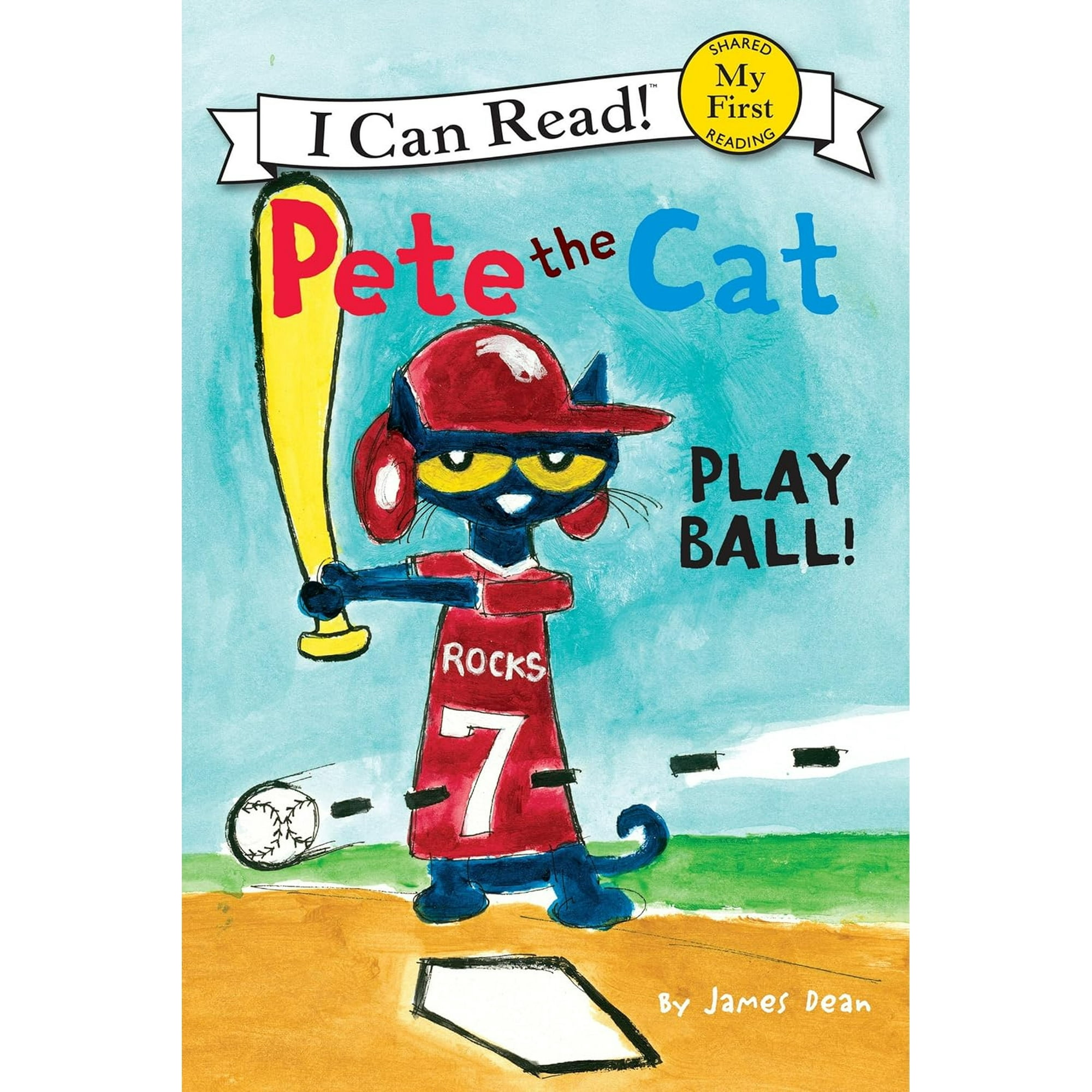 Libro Inglés I Can Read Pete the Cat Play Ball Paperback | Lider