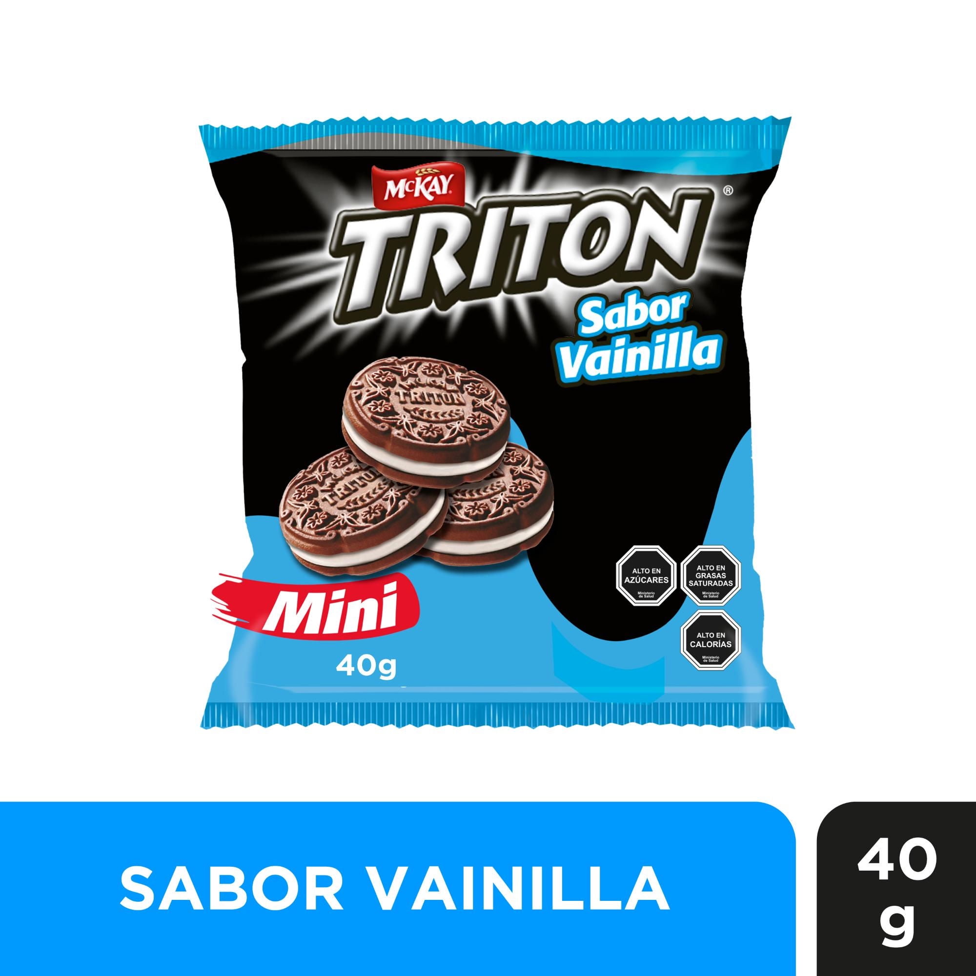 Galleta Mini Tritón Vainilla Bolsa | Lider