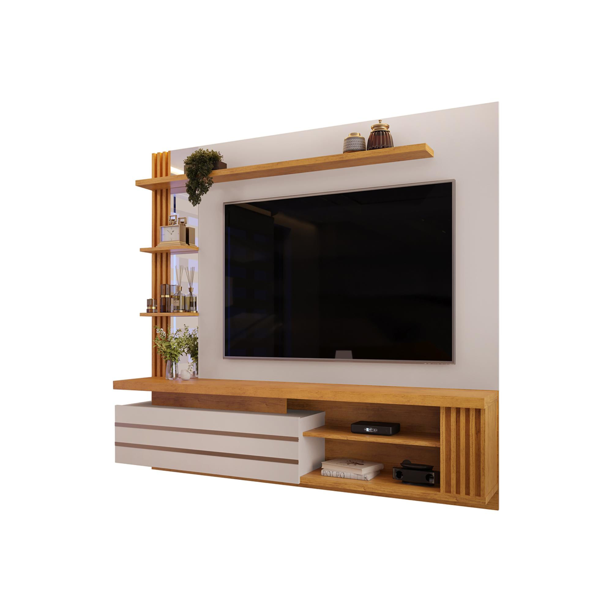 Panel Tv 55 Marin Blanco - Café | Lider