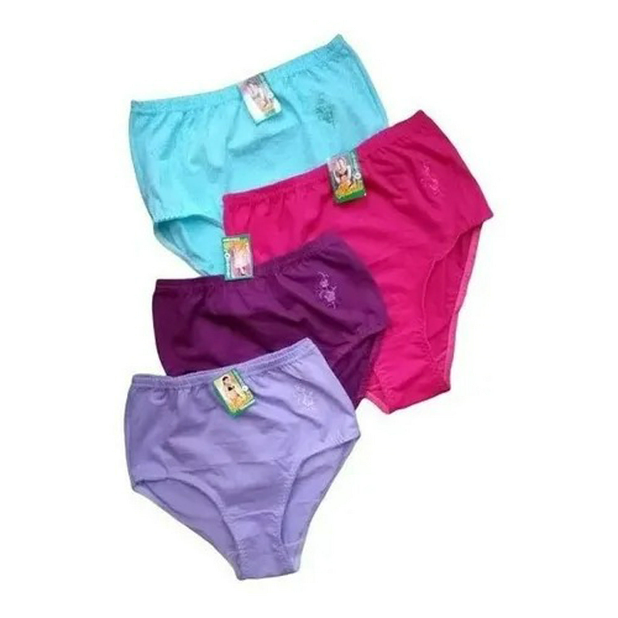 Pack 12 Calzones Señora Tiro Alto Algodón Peruano Grand M | Lider