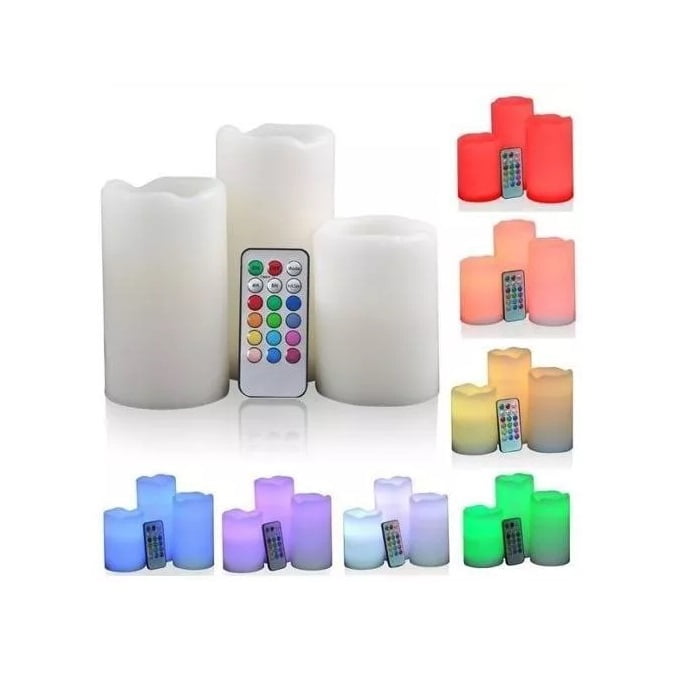 Velas Led Con Control Remoto | Lider